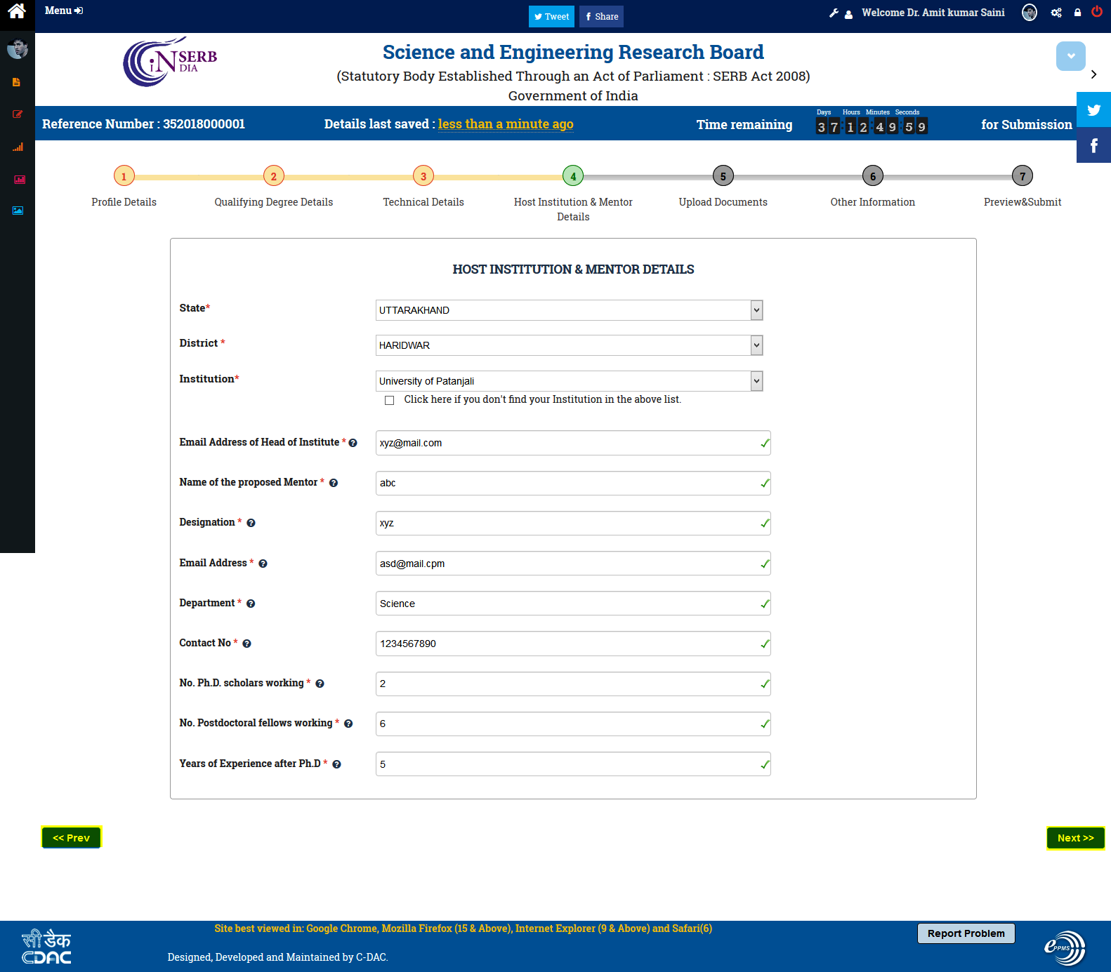 PI Guidelines - Proposal Submission for TEACHERS ASSOCIATESHIP FOR ...